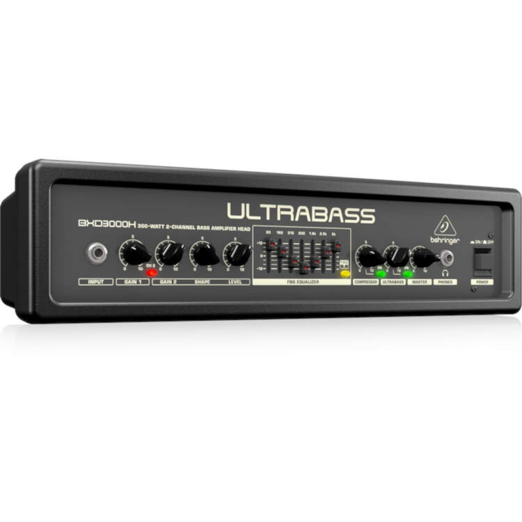 AVLFX - Behringer ULTRABASS BXD3000H Ultra-Lightweight 300-Watt 2 ...