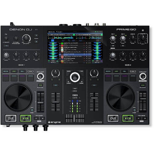 AVLFX - Denon DJ PRIME GO Standalone 2-Deck Rechargeable Smart DJ ...